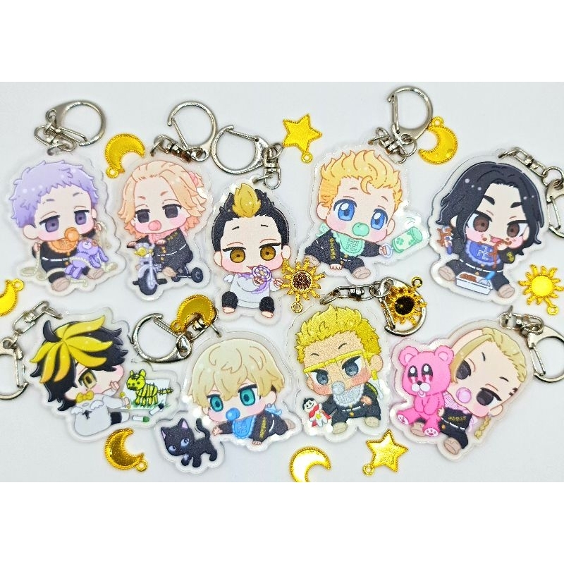 TOKYO REVENGERS SET 1(KEYCHAINS) | Shopee Malaysia