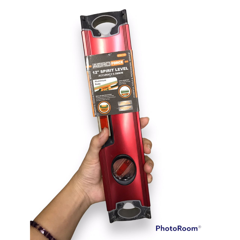 [ORIGINAL] AEROFORCE 12'' 30CM SPIRIT LEVEL AF601167 HEAVY DUTY ...