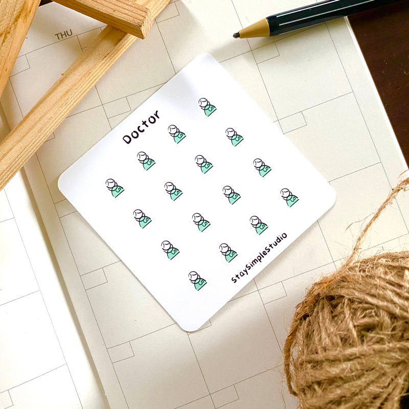 [doctor appointment] icon sticker bujo sticker planner sticker journal ...