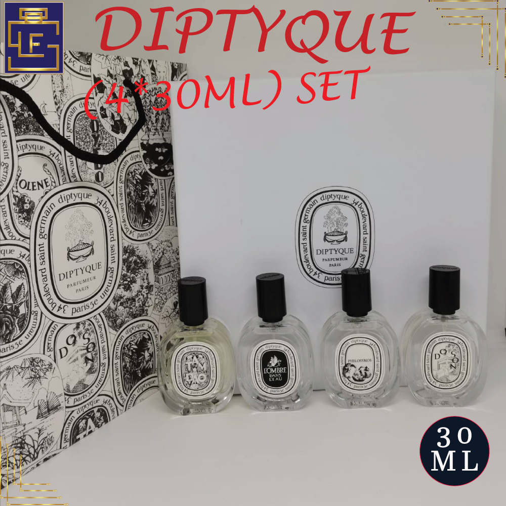 Authentic Diptyque miniature PERFUME MINI set(4 IN 1) | Shopee Malaysia