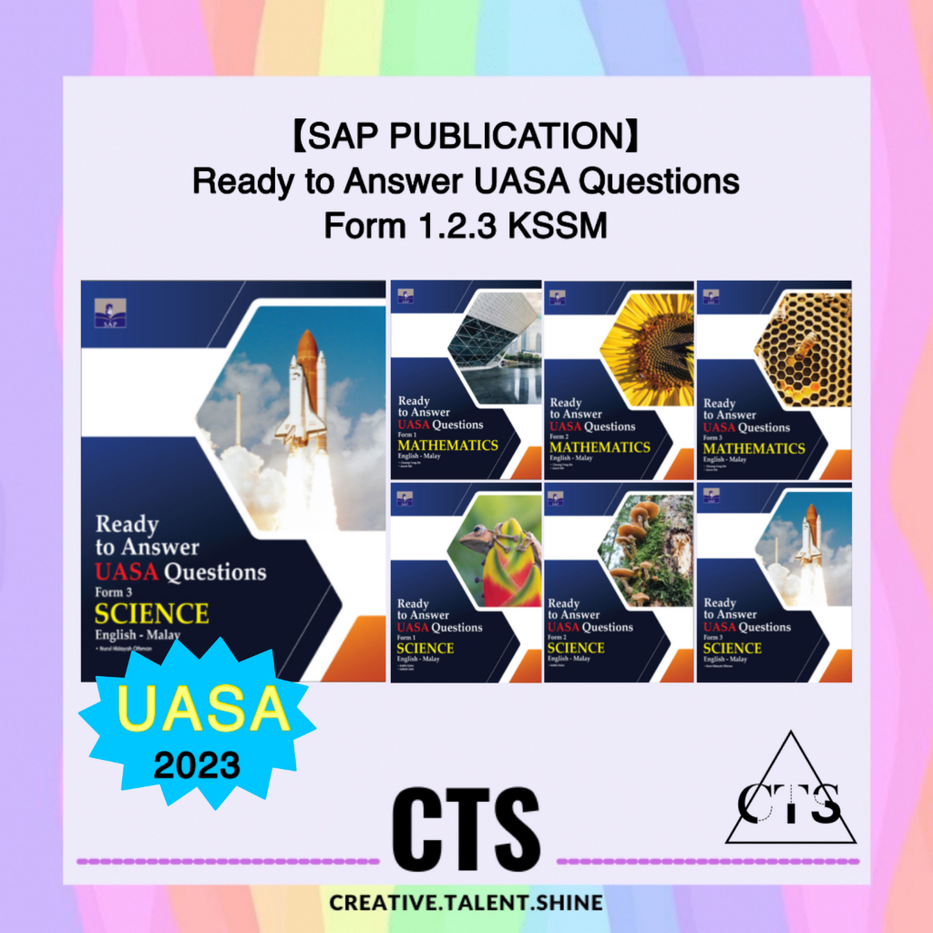 【SAP】Ready to Answer UASA Questions Form 1•2•3 KSSM 2023 Dwibahasa ...