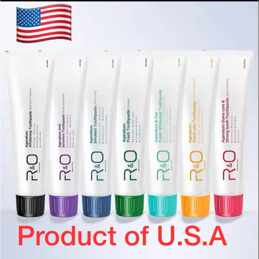 (Product U.S.A) R&O (Research & Oral) Toothpaste Whitening Oral Hygiene ...