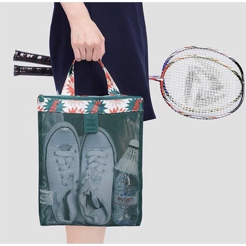 Mesh Net Bag Beach Bag Transparent Bag Tote Bag Casual Bag Shopping Bag ...