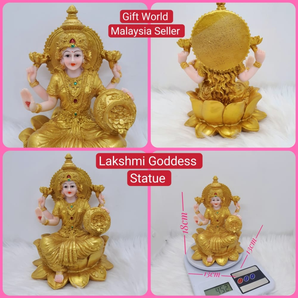 LAKSHMI Goddess Premium Goddess STATUES & PRAYER STATUES **READY STOCK IN MALAYSIA (KL) | Shopee ...