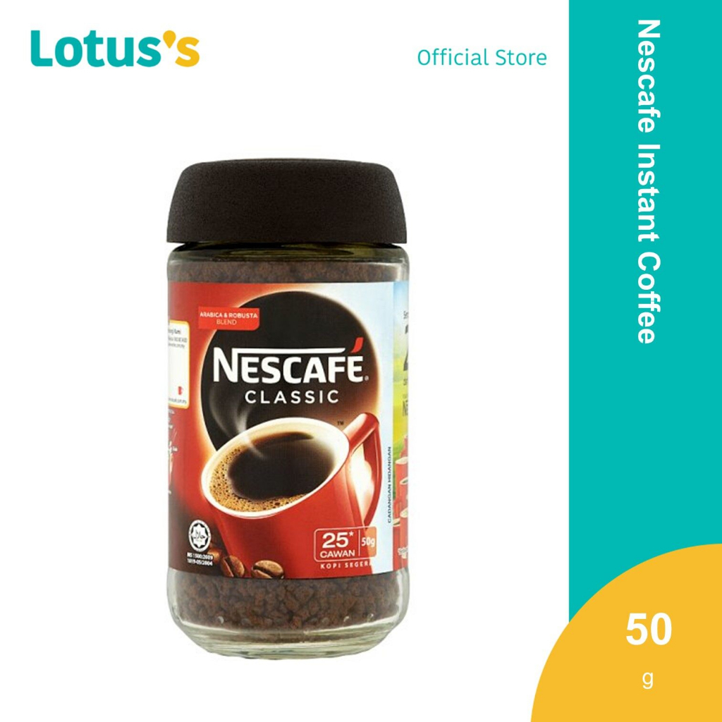 Nescafe Classic Instant Coffee Powder | Shopee Malaysia