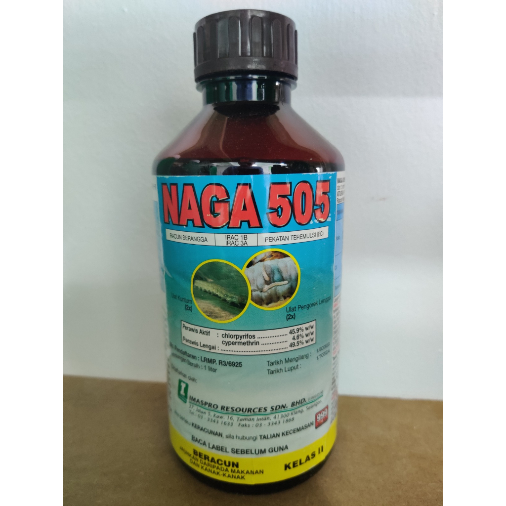 NAGA 505 1 LITER (RACUN SERANGGA PEROSAK) | Shopee Malaysia
