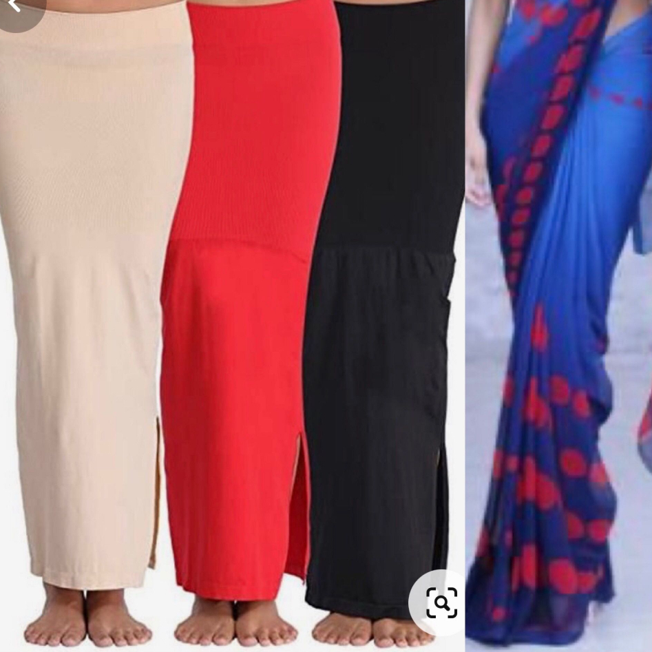 Women's Exclusive Ready Stock Saree Petticoat Inner Skirt Flared ...