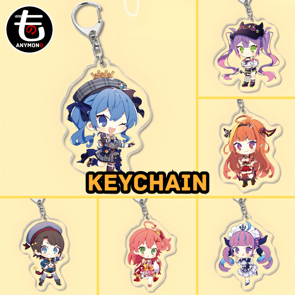 [🇲🇾Malaysia Stock] Hololive Vtuber Acrylic Keychain Ver.2 | Shopee Malaysia