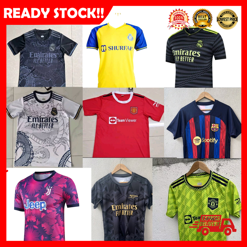 🔥Harga Borong🔥 Jersey Murah 22/23 Kit Football Men Jersi Baju Bola EPL ...