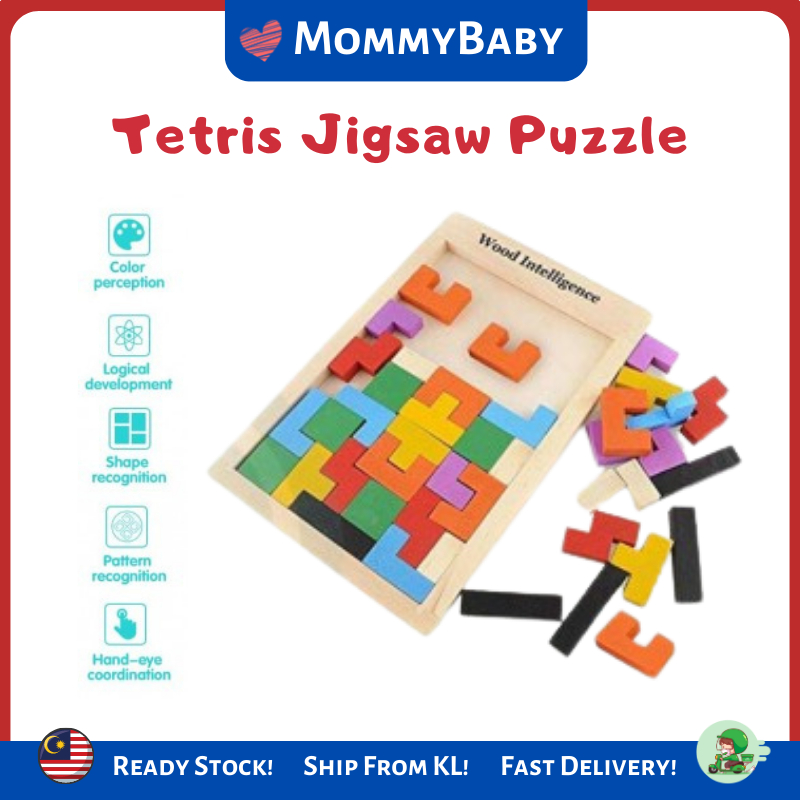 3 In 1 Russian Blocks Tangram Tetris (40pcs) | Shopee Malaysia