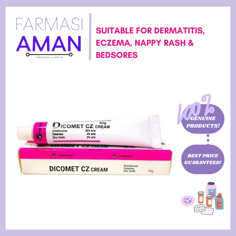 [EXP 8/2028] Sunward Dicomet CZ Cream 50g | Shopee Malaysia