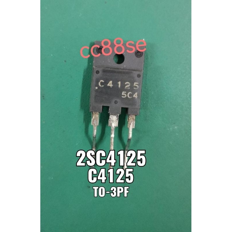 2SC4125 C4125 TO-3PF N-CHANNEL POWER TRANSISTOR | Shopee Malaysia