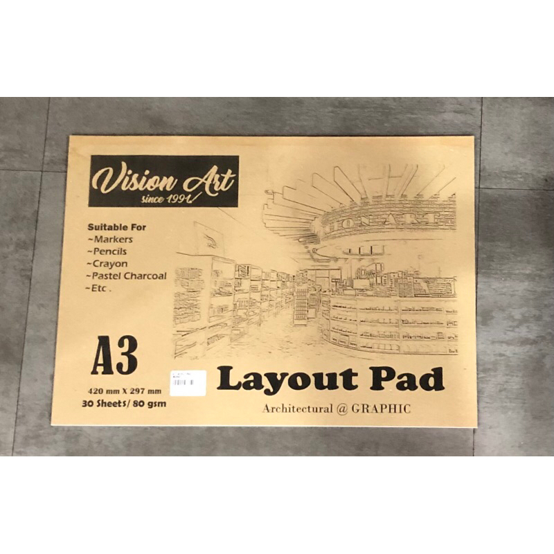 A3 Layout Pad 【VA】- 30 sheets | Shopee Malaysia