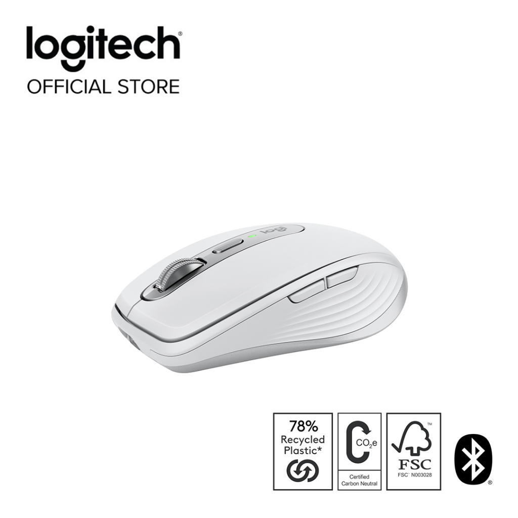 Logitech MX Anywhere 3S Compact Wireless Mouse, Fast Scrolling, 8K DPI ...