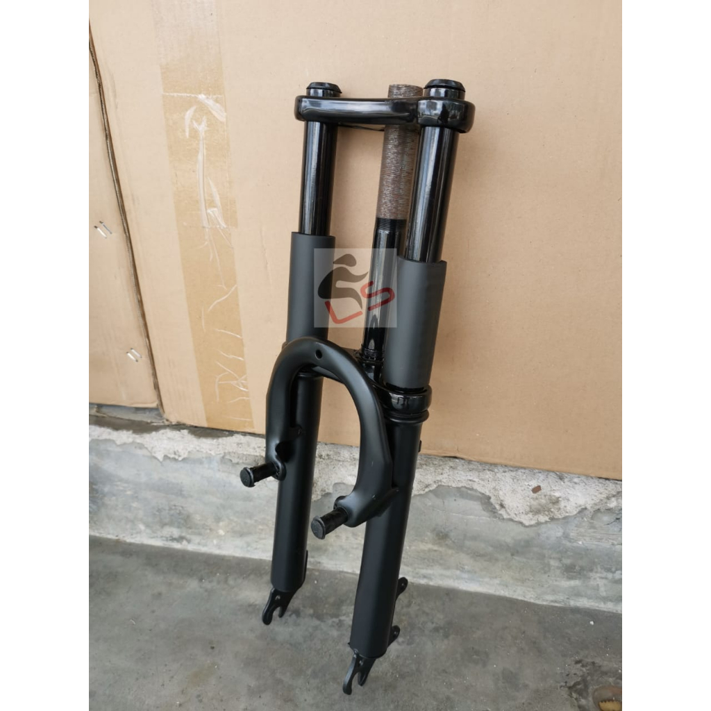 (FREE Headset) 20" Lowered Fork Downhill Suspension Fork Double Fork ...