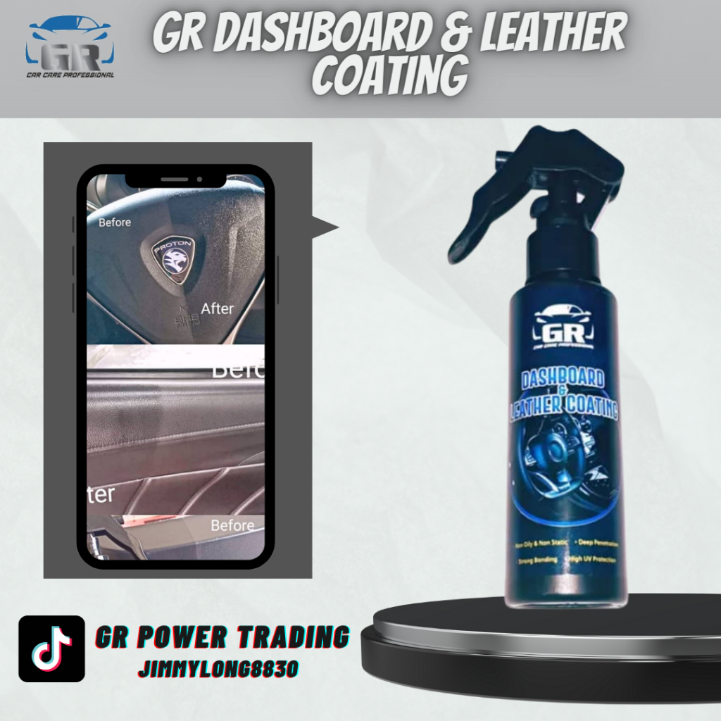 GR DASHBOARD&LEATHER COATING | Shopee Malaysia