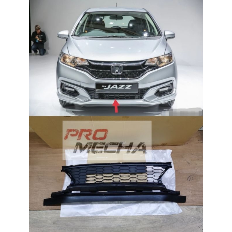 ORIGINAL HONDA JAZZ GK5 FACELIFT 2017 ~2019 FRONT BUMPER LOWER GRILLE MESH | Shopee Malaysia