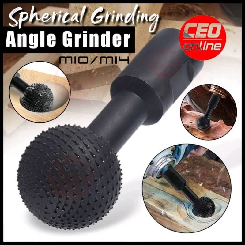CEO 🇲🇾 Ball Gouge Rotary Rasp Shaped Burr Grinding Wood Gouge Power ...