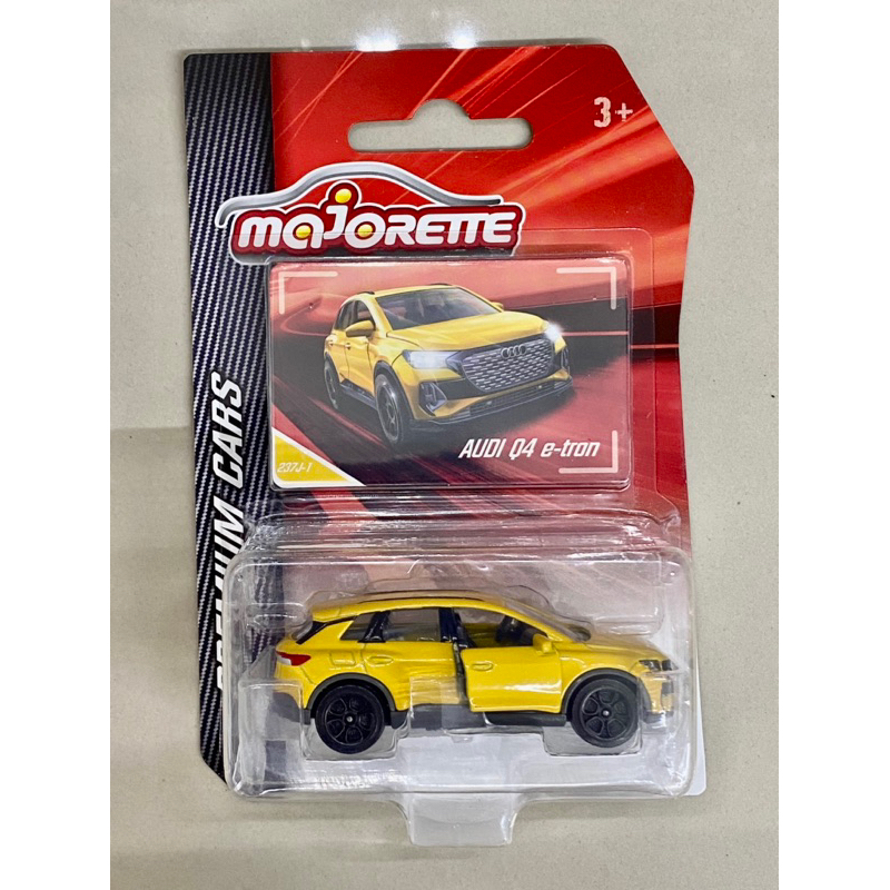 Majorette AUDI Q4 ETRON Yellow SUV EV Electric Vehicle Premium Edition ...