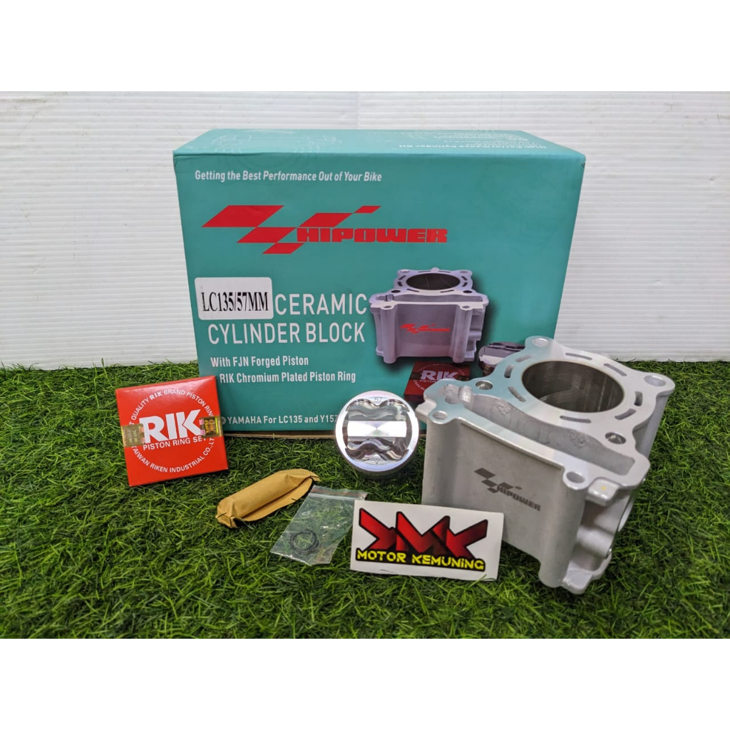 BLOCK 57MM HIPOWER HI POWER LC135 Y15 135LC CERAMIC BLOCK FORGED PISTON ...