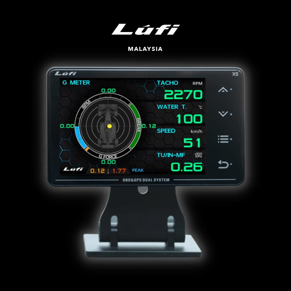Ready Stock LUFI XS Third Generation OBS + GPS Dual System | Shopee ...