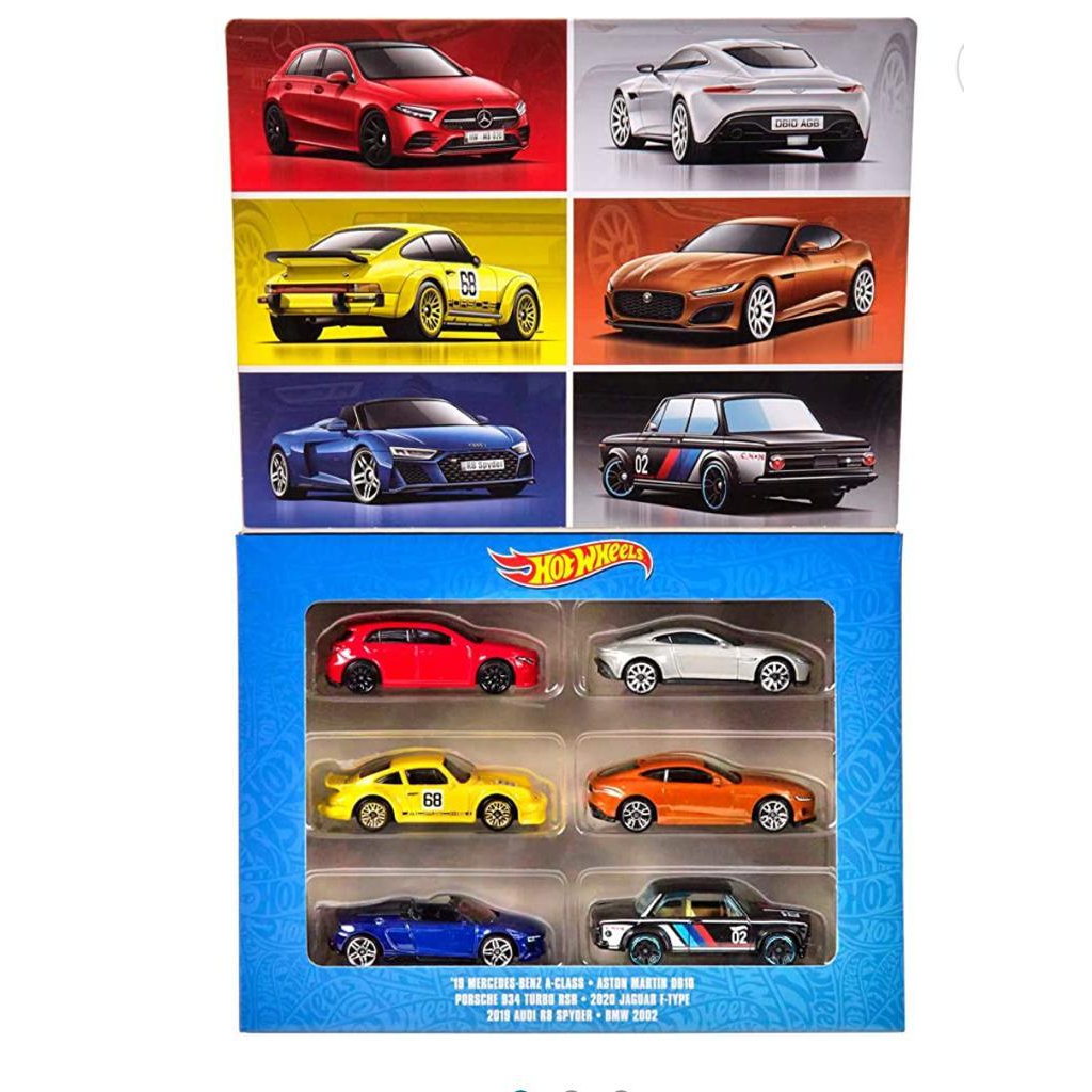 Hot wheels 6 Packs European Car Culture Themed Multipack (2023 ...