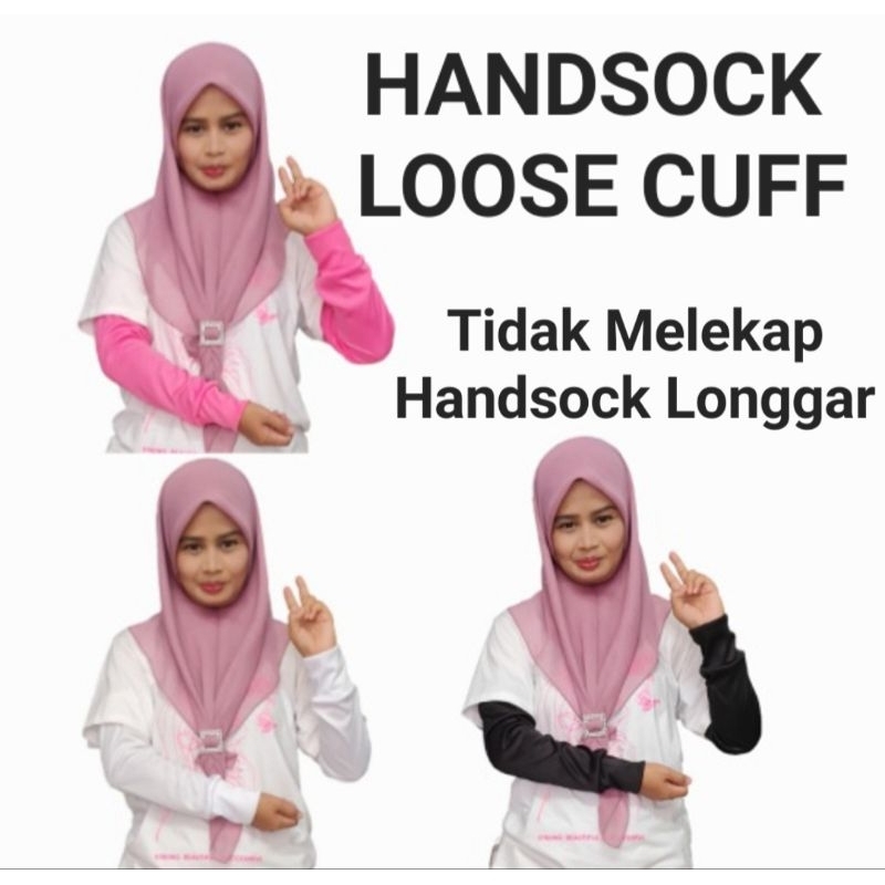 💖Loose Handsock Sarung Tangan Longgar Berkaf Besar,Loose Armsleeve💖 ...