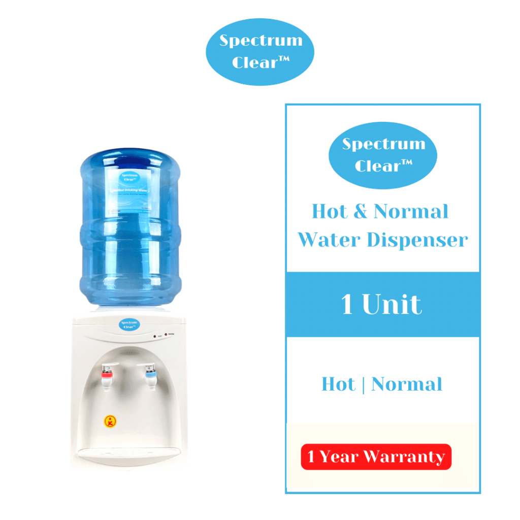 Table Top Hot & Normal Water Dispenser | Top Loading Dispenser | Ready ...