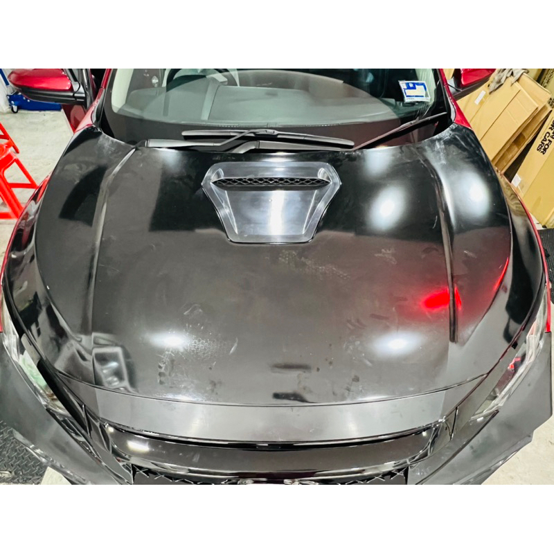 Honda Civic fc 2016 2017 2018 2019 2020 2021 type r typeR Front bonnet ...