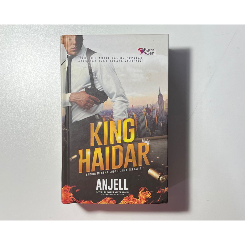 (Preloved) King Haidar Anjell hard cover | Shopee Malaysia