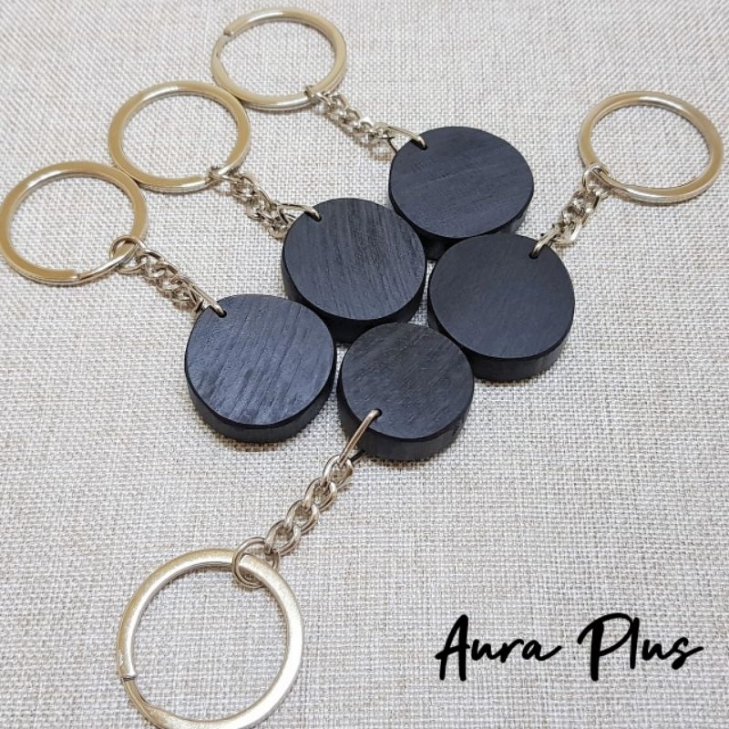 Keychain Teras Penawar Hitam / Gred Padu Terpilih (100% ASLI PADU) RARE ...