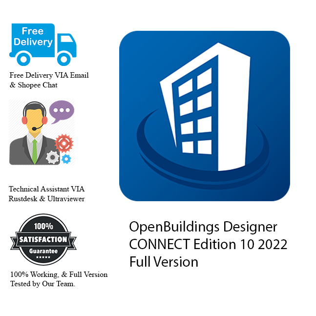 OpenBuildings Designer CONNECT Edition 10 2022 Full Version | Shopee ...