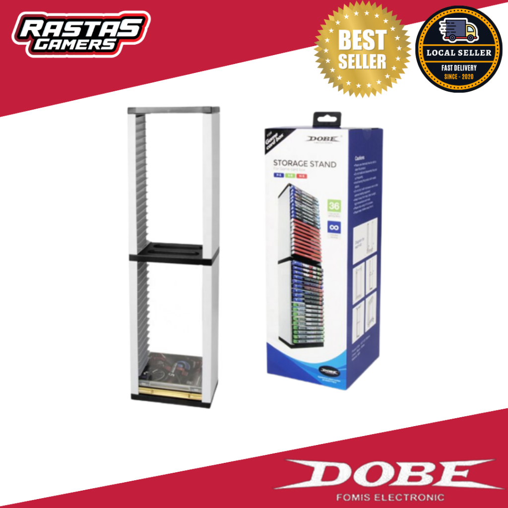 [NEW] Dobe Storage Stand For PS5/XBOX/NINTENDO | Shopee Malaysia