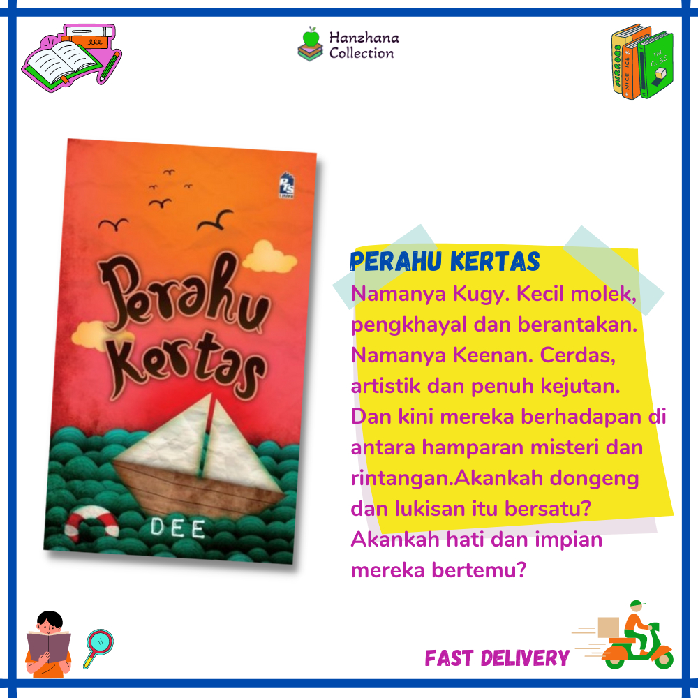 Novel Perahu Kertas by Dee | Shopee Malaysia