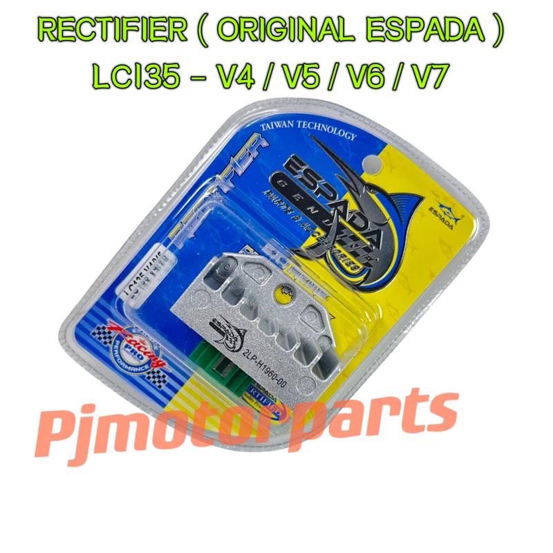 LC135 V4 V5 V6 V7 LC135 NEW (ORIGINAL ESPADA & OKO) Regulator Rectifier ...
