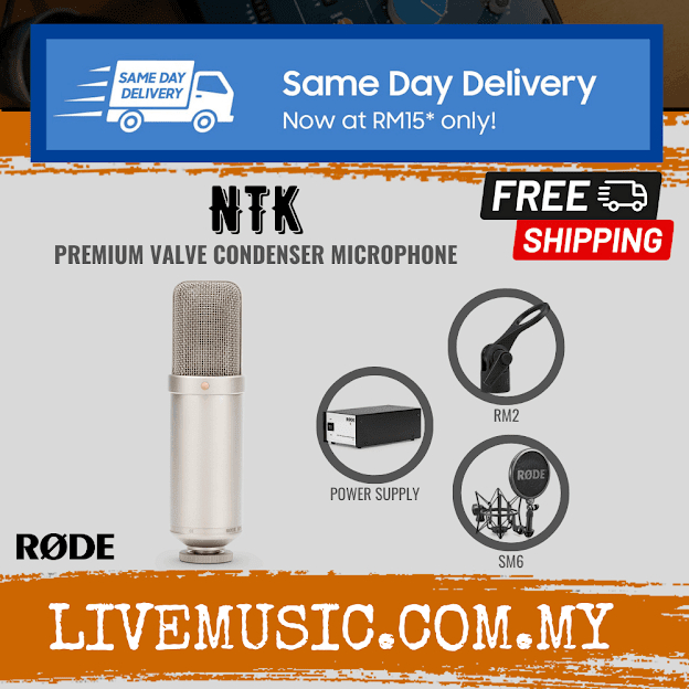 Rode NTK Large-diaphragm Tube Condenser Microphone | Shopee Malaysia