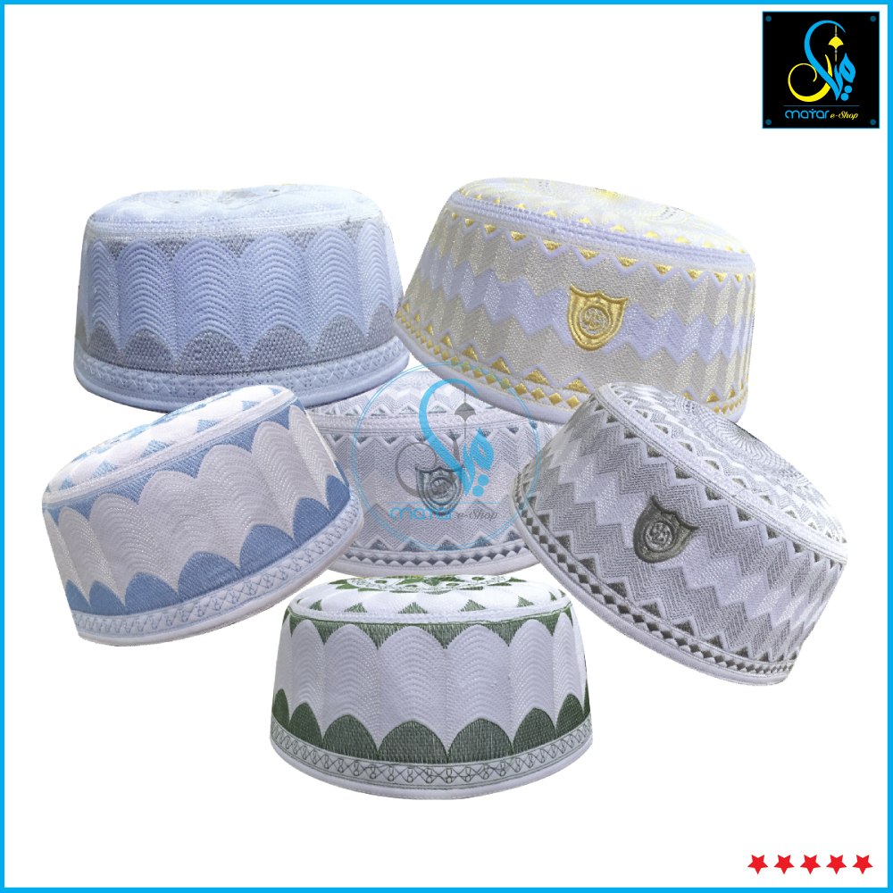 Kopiah Tingi Thai Best Quality Hitam Putih Random Colour | Shopee Malaysia