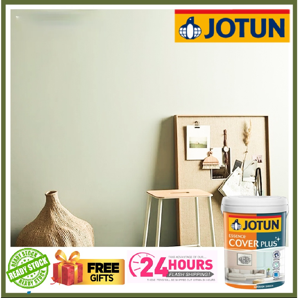 JOTUN 5L 7385 HILLSIDE ESSENCE COVER PLUS SHEEN & MATT/INTERIOR WALL PAINT /CAT BOLEH CUCI/KILAT ...