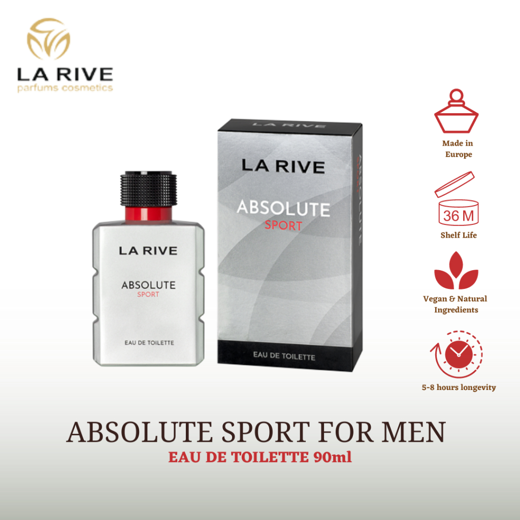 La Rive Absolute Sport edt (90ml) | Shopee Malaysia