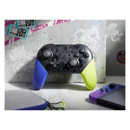 (USED)[ORIGINAL] Nintendo Switch Pro Controller Splatoon 3 Edition (US ...