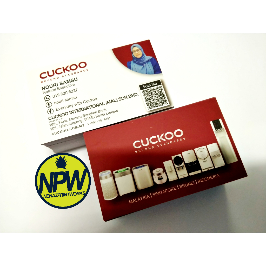 Business Card Normal Instant / Kad Nama Normal Segera / Kad Perniagaan ...