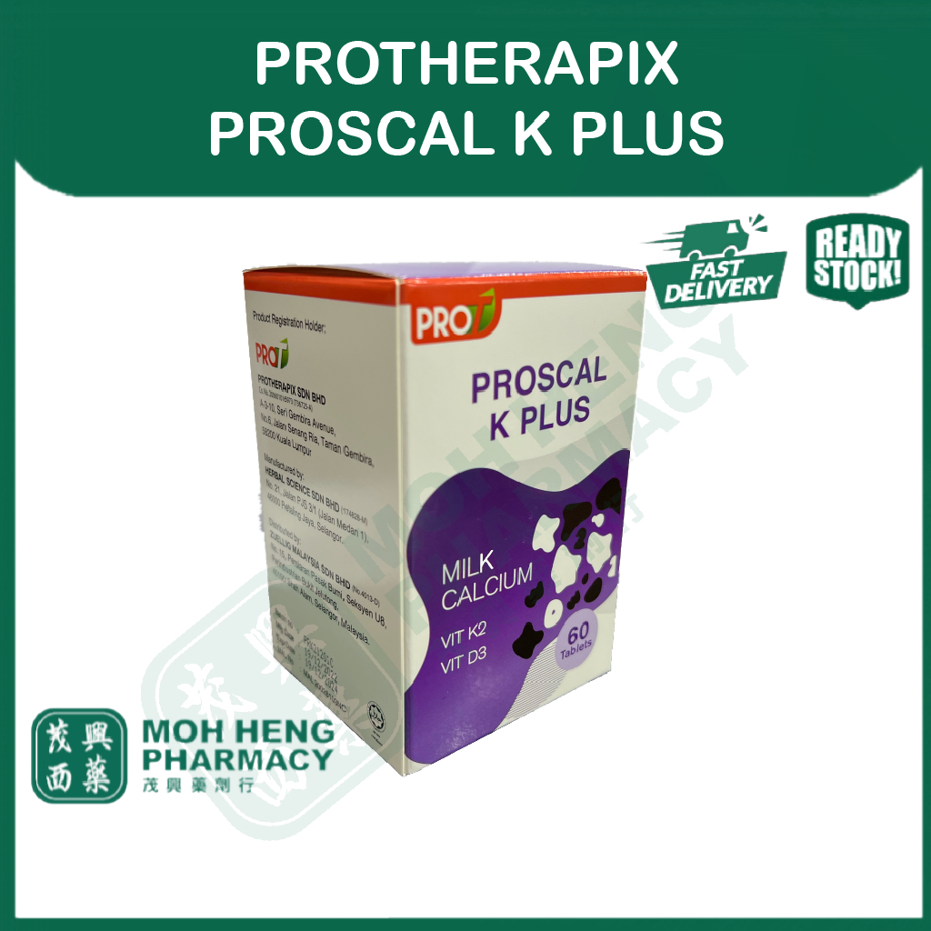 PROTHERAPIX PROSCAL K Plus (60 tablets)(Exp 11/2026) | Shopee Malaysia