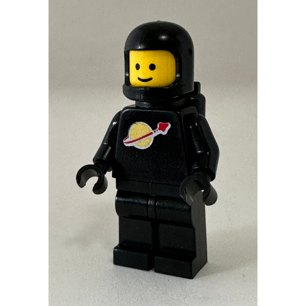 sp003 Lego Black Classic Space Man Spaceman Astronaut Minifigure with ...