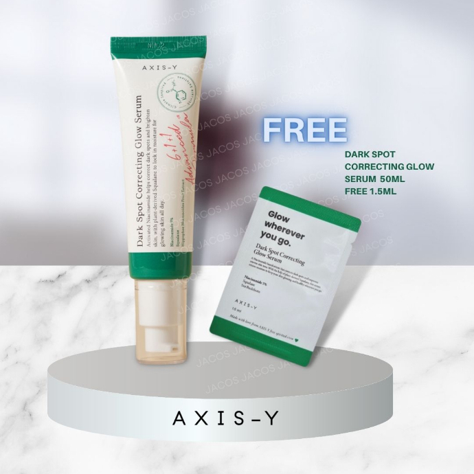 Axis-Y Dark Spot Correcting Glow Serum 50ml FREE 1.5ml Axis Y serum ...