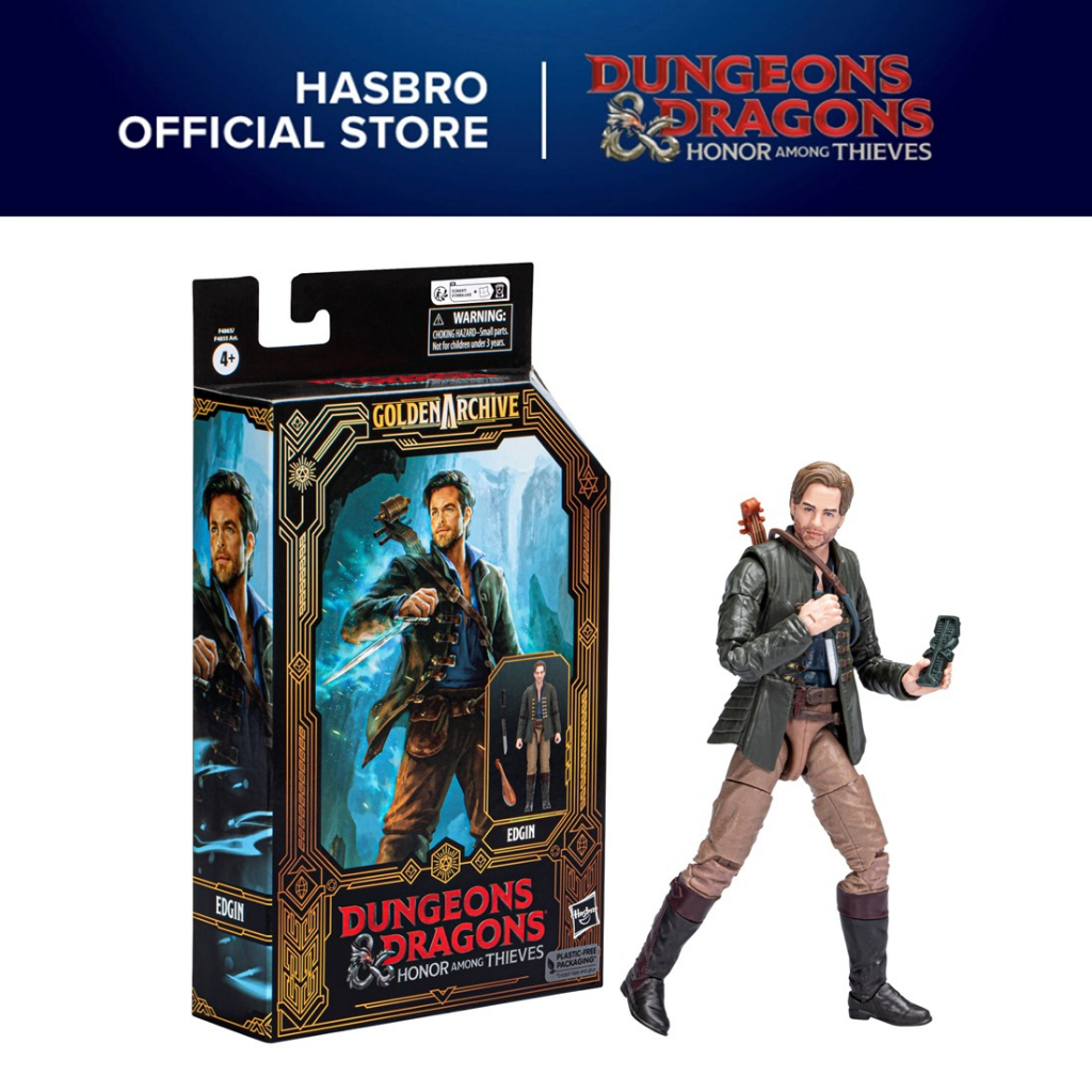 Dungeons & Dragons Honor Among Thieves Golden Archive Edgin 6” Scale ...