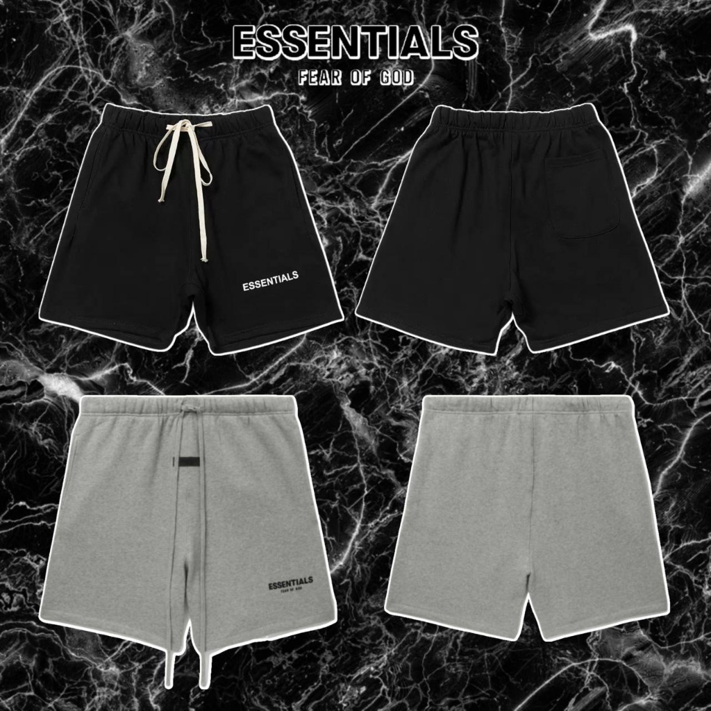 ESSENTIALS FW22 FLOSS WORDING LOGO SWEATSHORTS | Shopee Malaysia