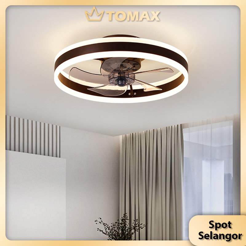 TOMAX 20Inci/50CM Lampu Kipas Siling 50CM Lampu Led Untuk Lampu Siling ...