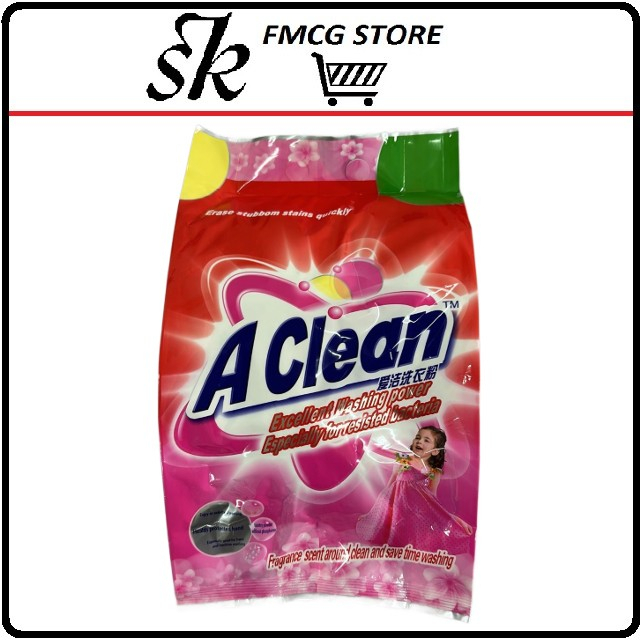 A clean quality detergent powder 2.5kg | Shopee Malaysia