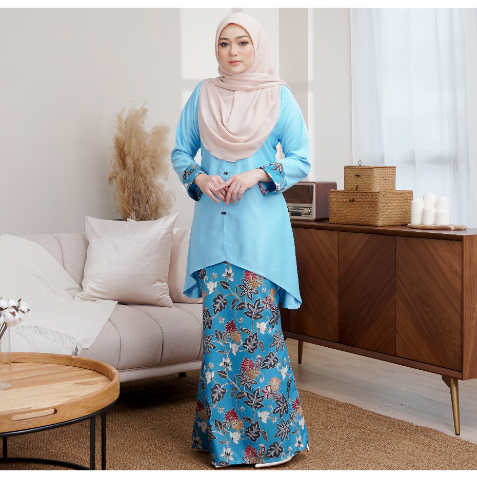 BAJU KURUNG MODEN KAIN BATIK | Shopee Malaysia