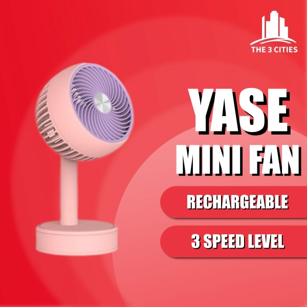 YASE YS2228 YS2229 BLED Light Small Kipas Mini Clip 15cm Fan Cooling ...
